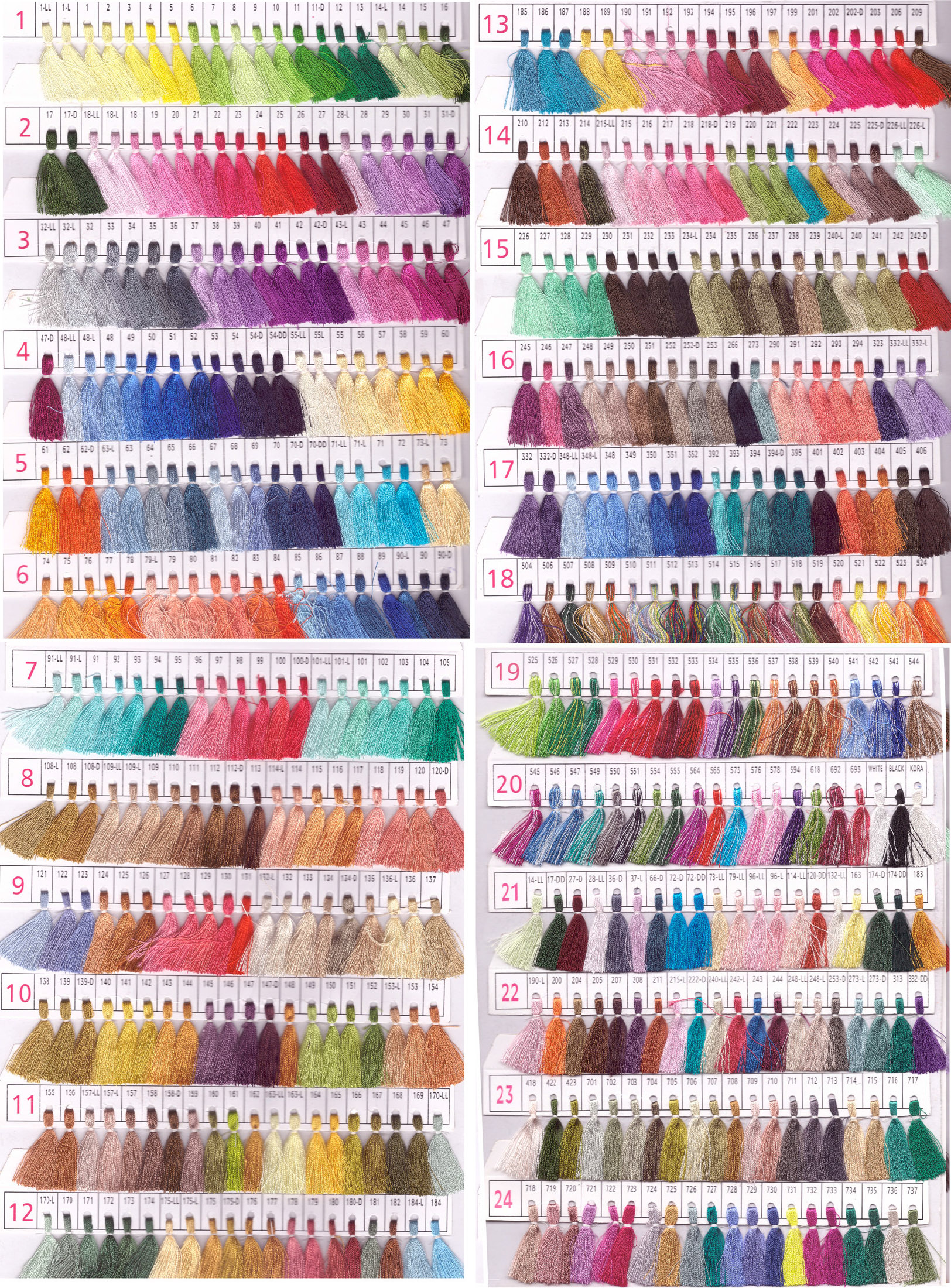 THE MULTIPLE COLOR OPTIONS – S.K. Handicrafts Export